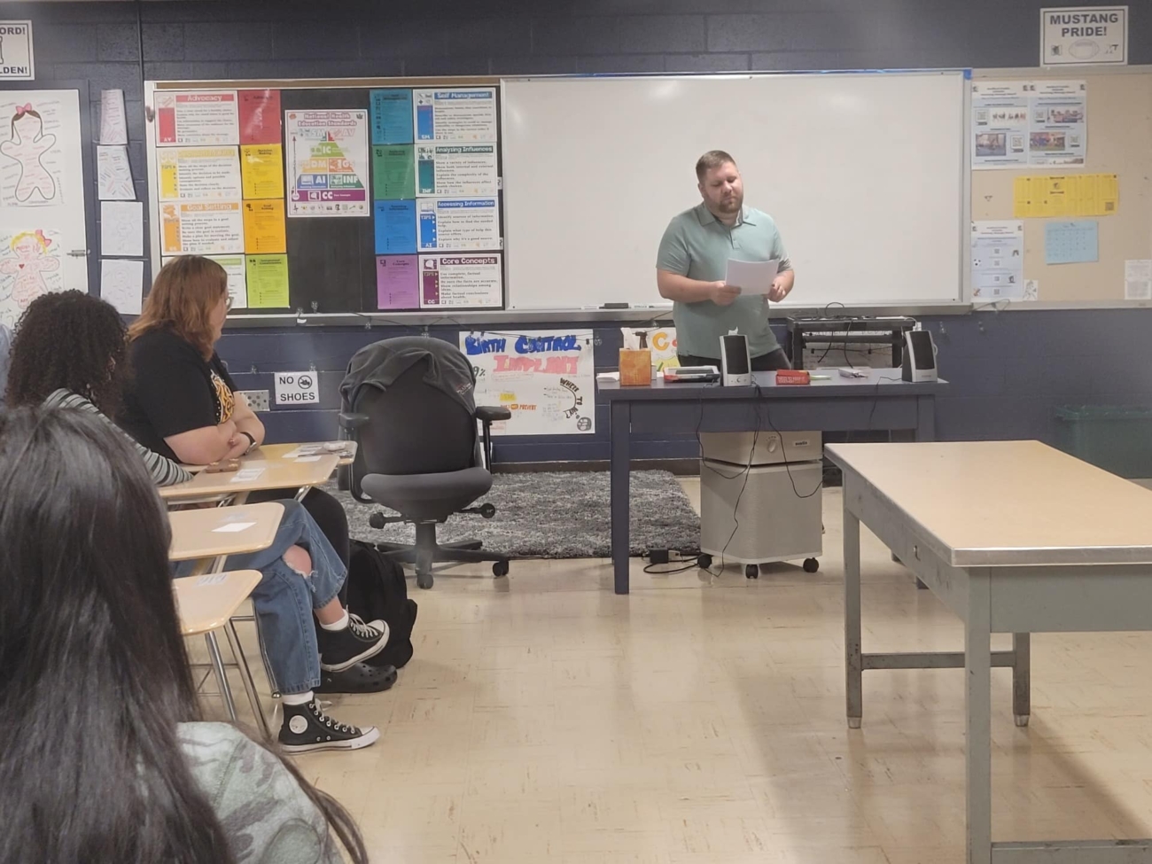 Presentations to Medford High School - The NAN Project