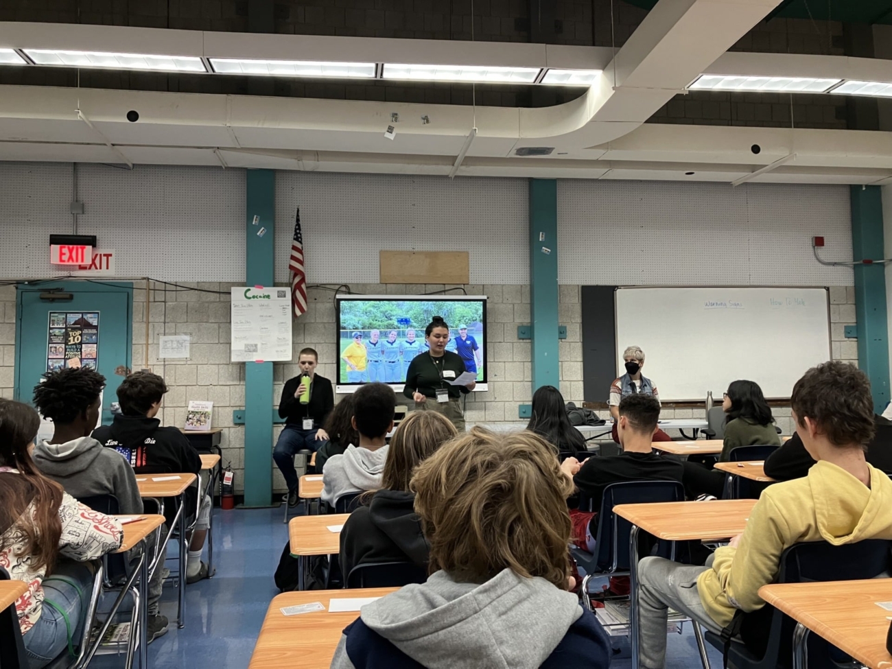 Presentations to 122 Students at Greater Lowell Technical High School - The NAN Project